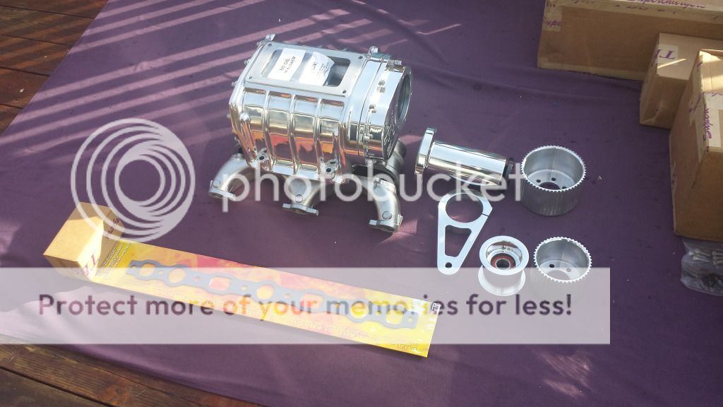 Chevy 235/261 blower kit comes 471 blower/pulleys and belt | The H.A.M.B.