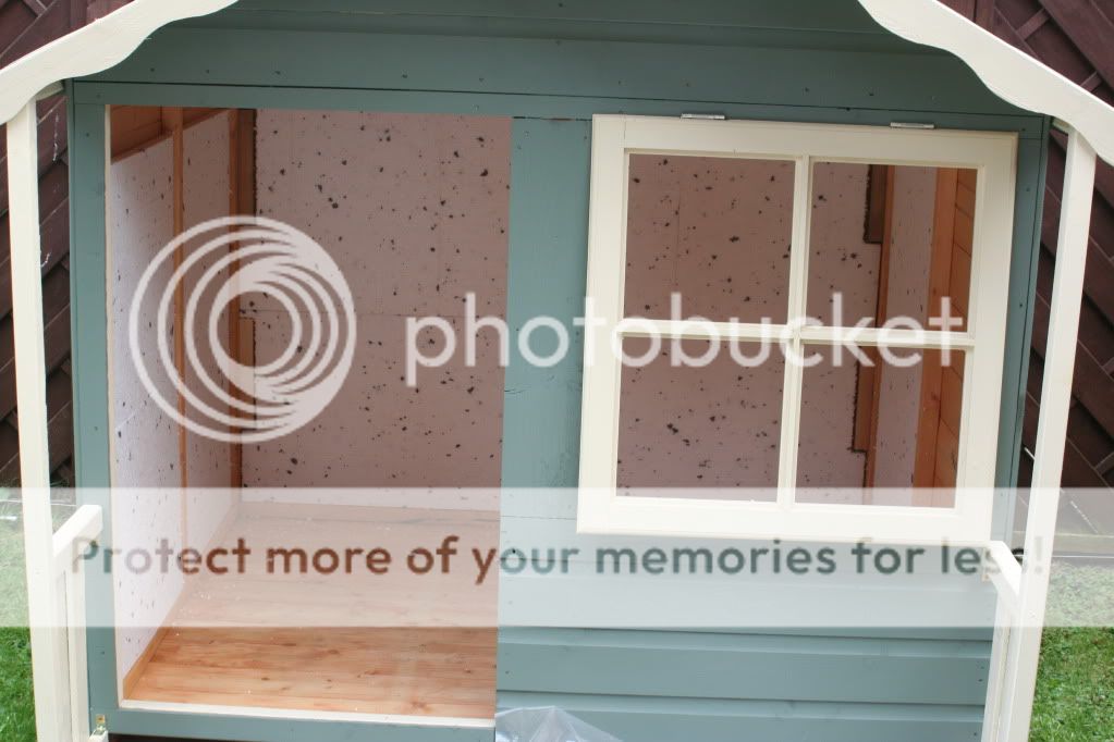 Updated - New Playhouse set up.......almost finished......with pictures ...